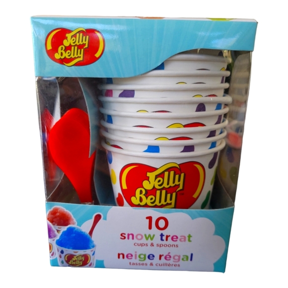 Jelly Belly | Party Supplies | Jelly Belly Snow Treat Cups And Spoons ...